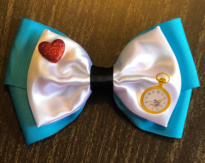 Alice in Wonderland Bow - Etsy