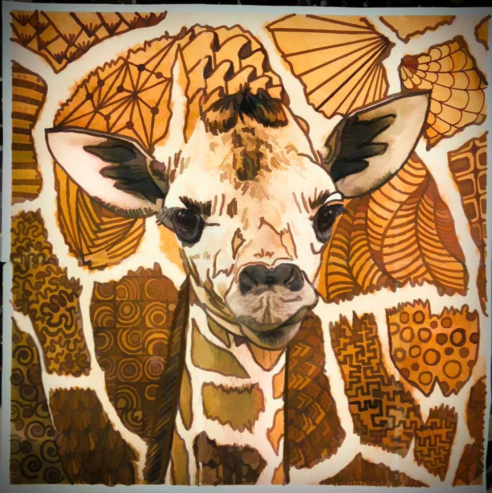 Giraffe Rug Hooking Pattern - Etsy