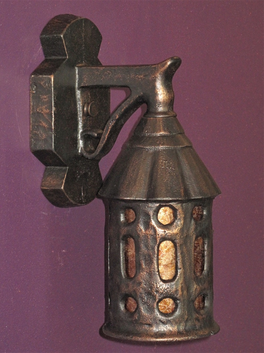 Pr Cast Iron Revival / Bungalow Porch Lights 11920s Vintagelights - Etsy