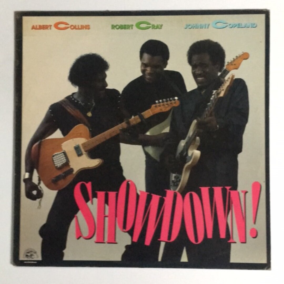 SHOWDOWN Albert Collins Robert Cray Johnny Copeland Blue Vinyl - Etsy