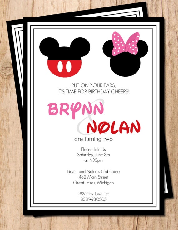 Minnie Mouse Mickey Mouse Clubhouse 7x5 Birthday Party, 43% OFF