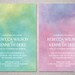 Watercolor Ombre "rebecca" Wedding Invitation Suite - Whimsy Modern ...