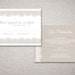 Art Deco Lace "andrea" Wedding Invitations Suite - Vintage Modern ...