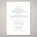 Monogram "stephanie" Wedding Invitations Suite - Beautiful Floral ...