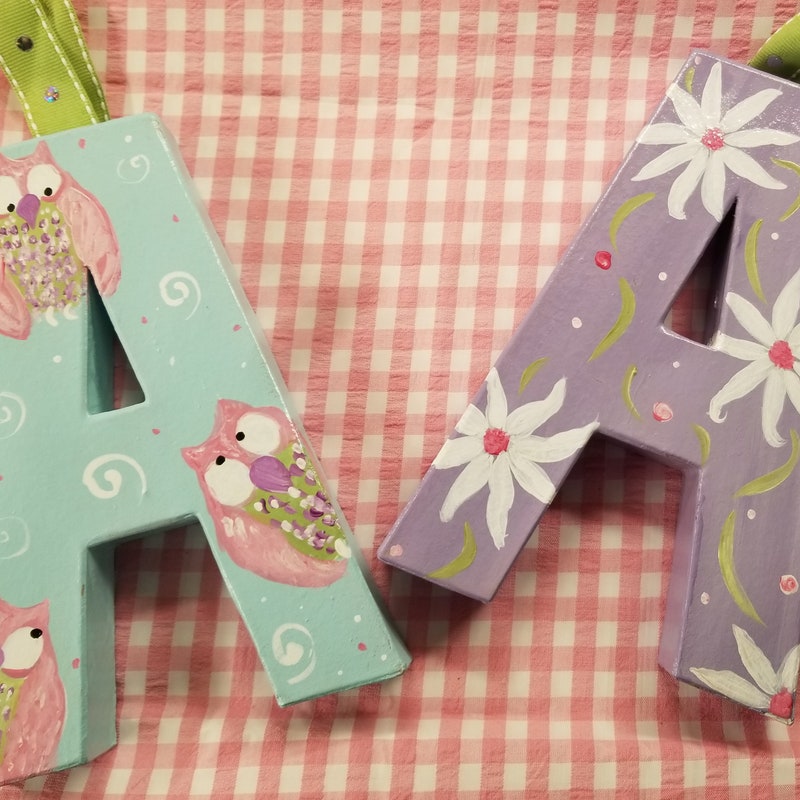 Paper Mache Letters - Etsy