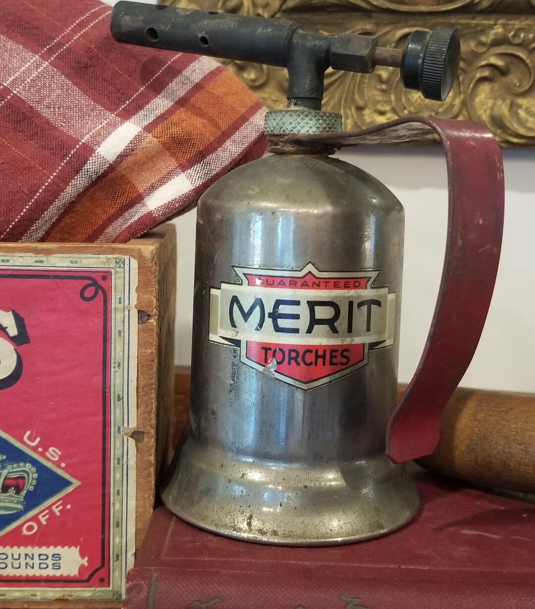 Vintage Merit Hand Blowtorch - Etsy