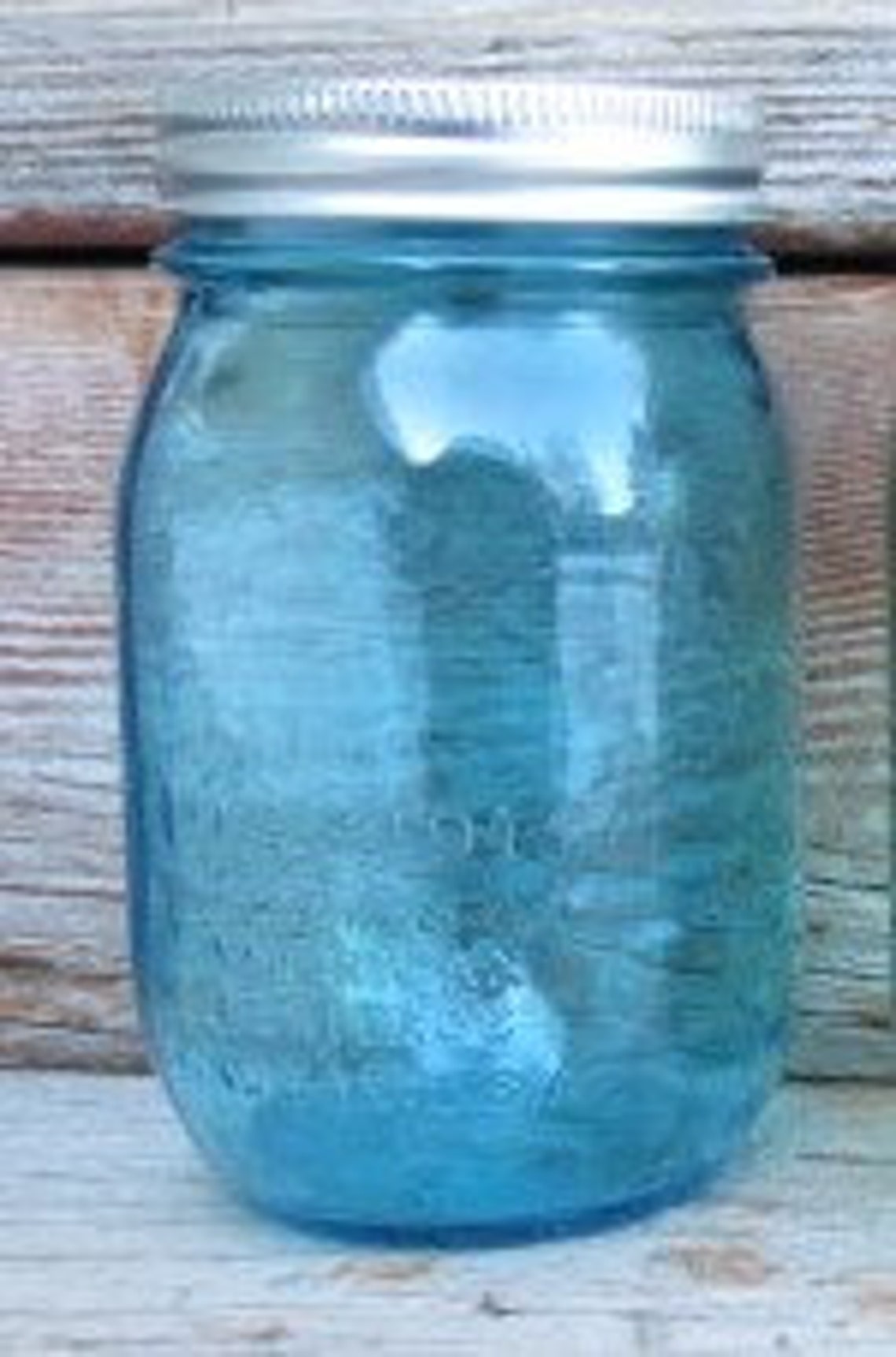 2 BLUE, BALL Mason Jars 100th Anniversary American Heritage Vintage ...