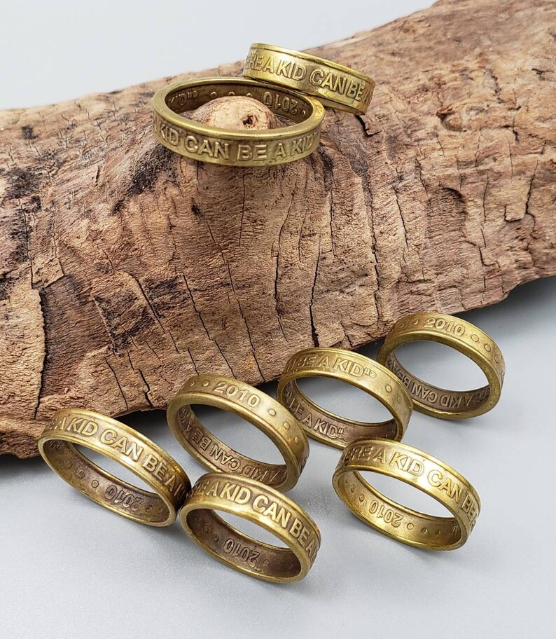 Chuck E Cheese Arcade Token Rings ~ Where a Kid Can Be a Kid - Etsy