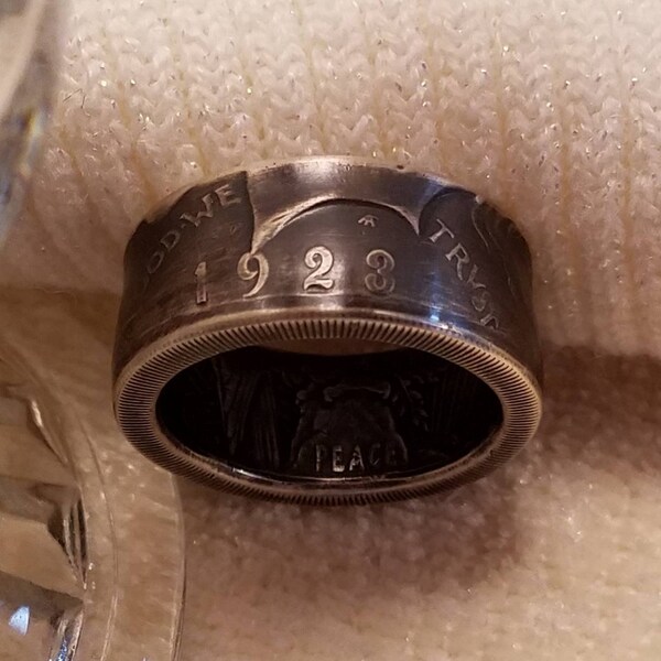 Dollar Coin Ring - Etsy