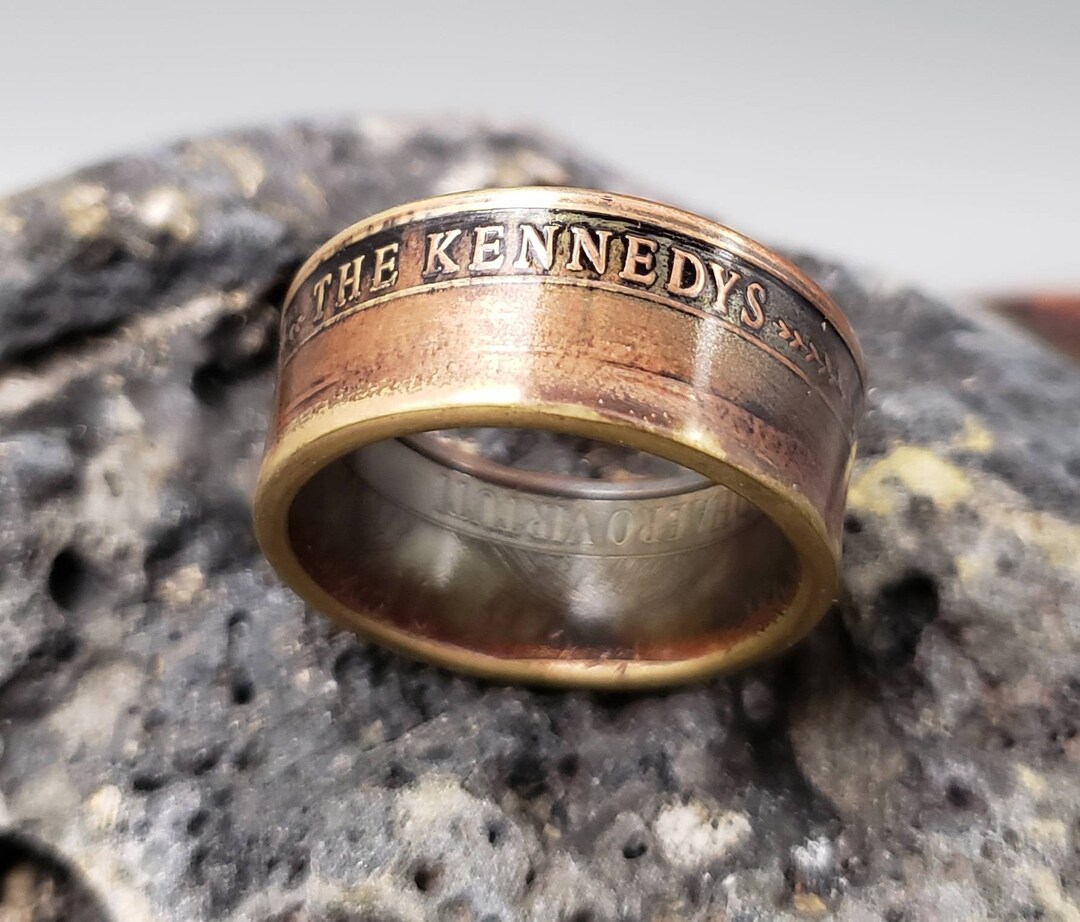 The Kennedys America's Royal Family Coin Rings ~ .999 Pure Copper - Etsy