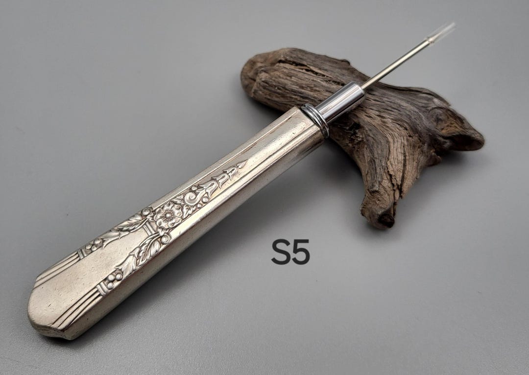 Chrome Stilettos ~ Awls ~ Sewing Tools ~ Easy Grip ~ Ergonomic ...