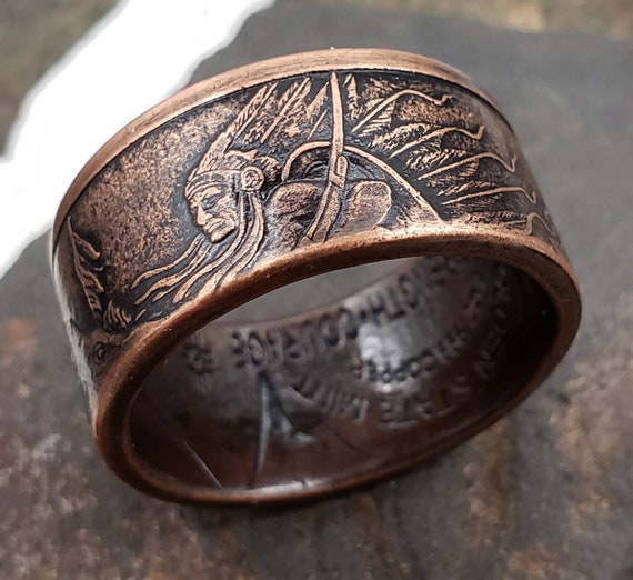 Native American Copper Rings