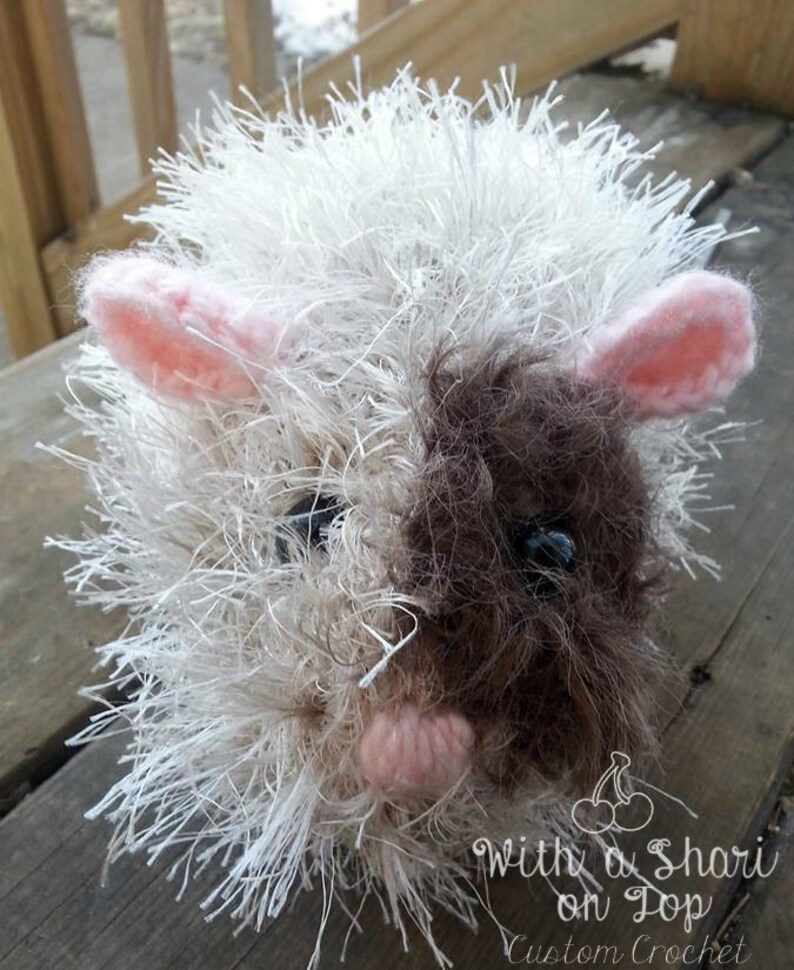 CROCHET PATTERN PDF Guinea Pig Pattern Fun Fur and Worsted | Etsy