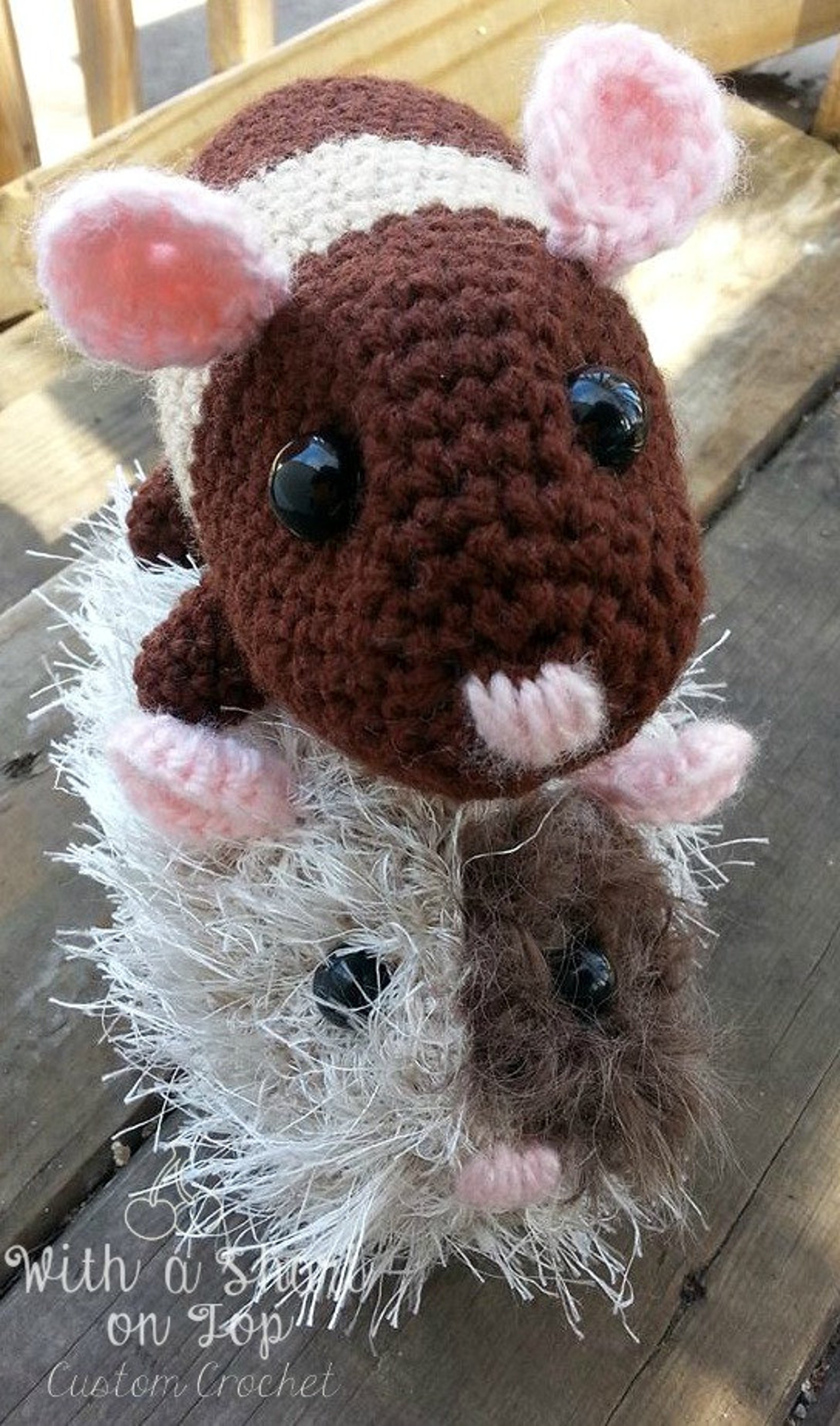 CROCHET PATTERN PDF Guinea Pig Pattern Fun Fur and Worsted | Etsy