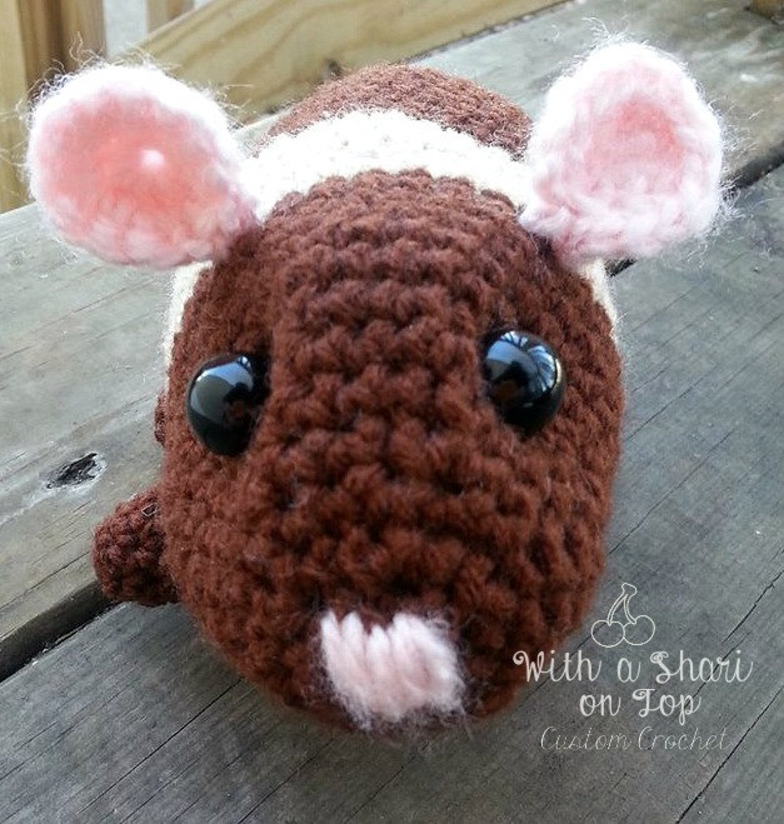 CROCHET PATTERN PDF Guinea Pig Pattern Fun Fur and Worsted | Etsy