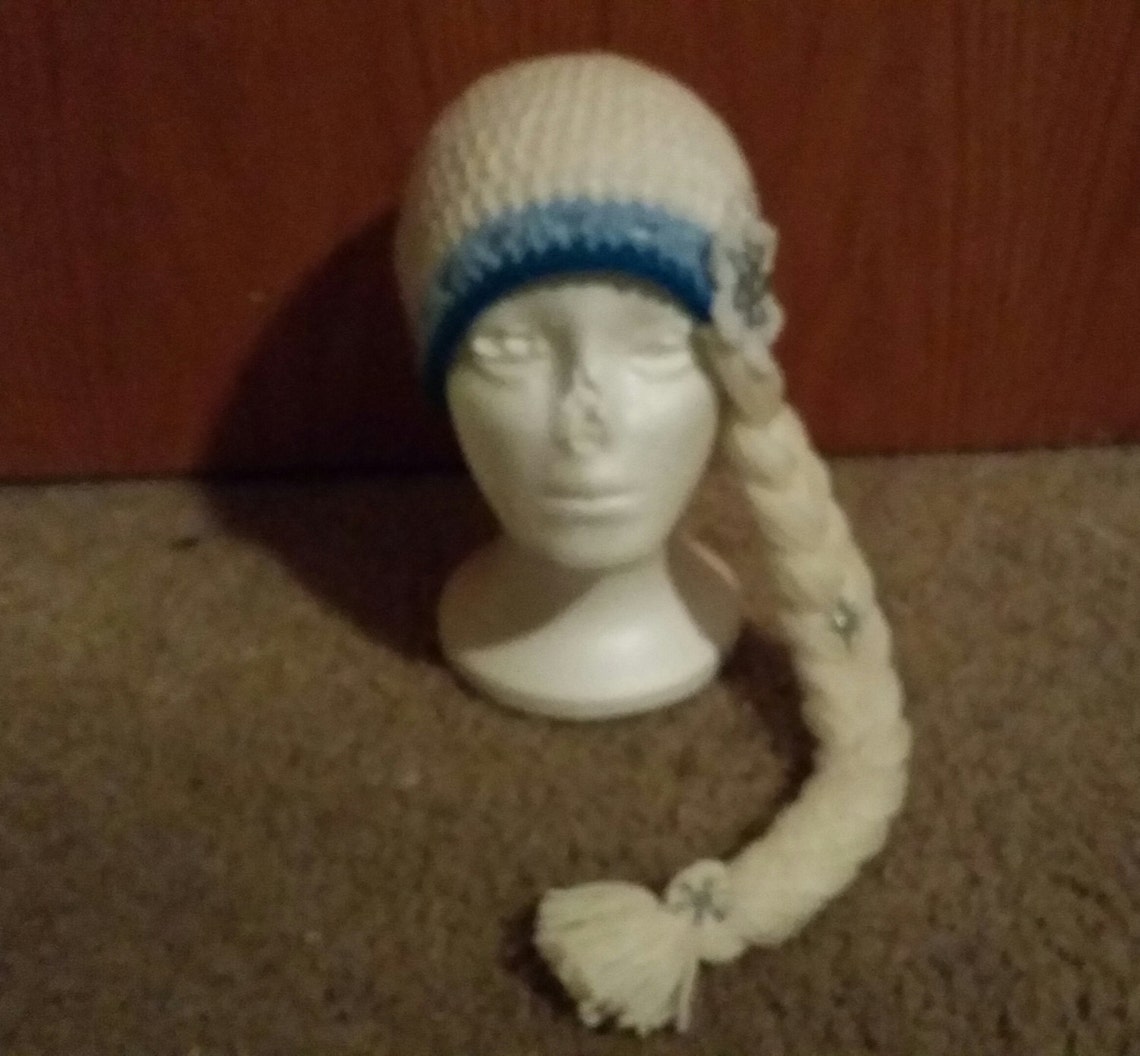 Frozen Elsa Hat - Etsy
