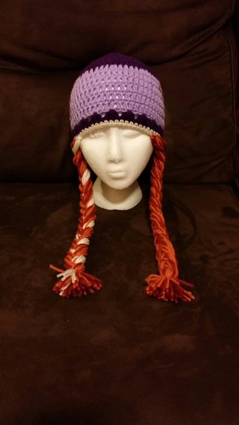 Frozen Anna Hat - Etsy