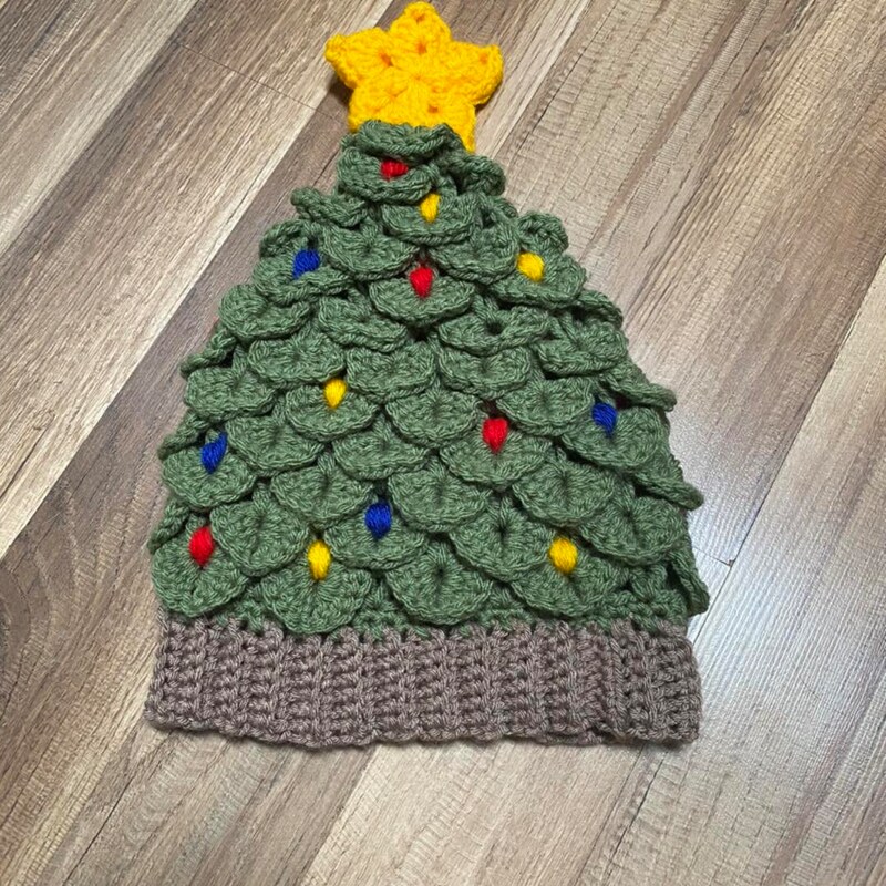 Christmas Tree Hat - Etsy