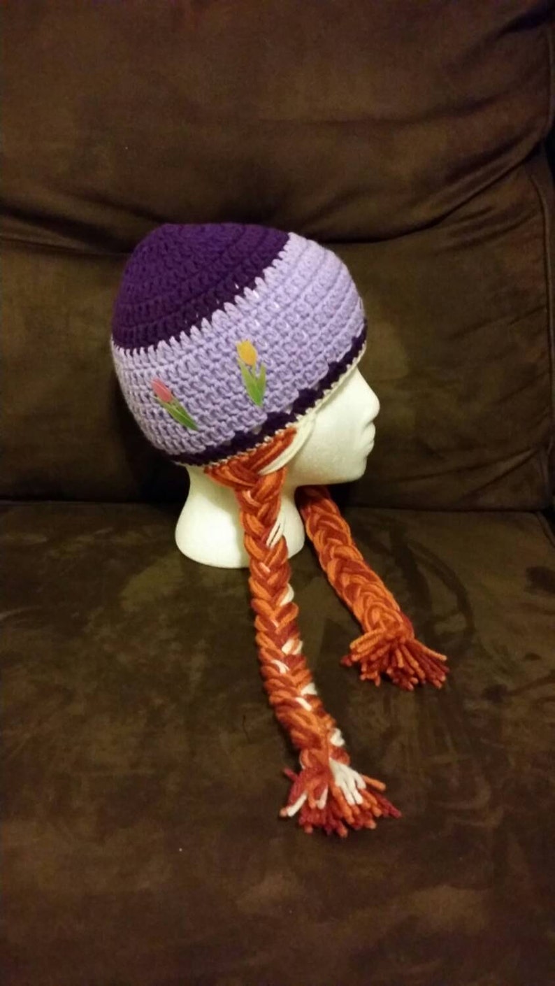 Frozen Anna Hat - Etsy