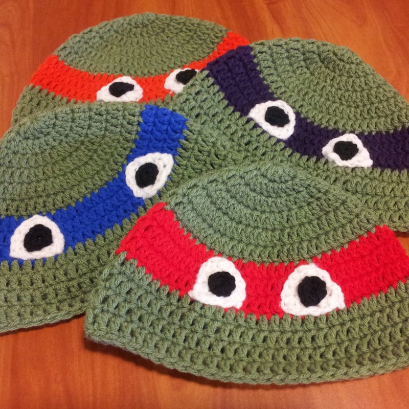 Ninja Turtle Hat - Etsy