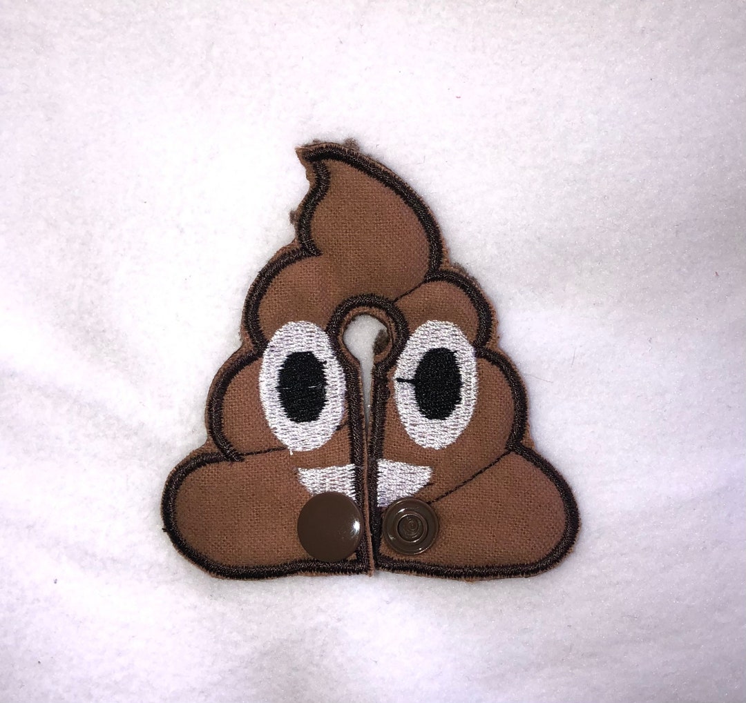 Poop Emoji Gtube Pad Feeding Tube Bellybutton Button Hug - Etsy