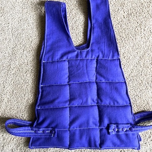 Weighted Vest Special Needs Sensory Calming Sleep Autism Adhd Spd - Etsy