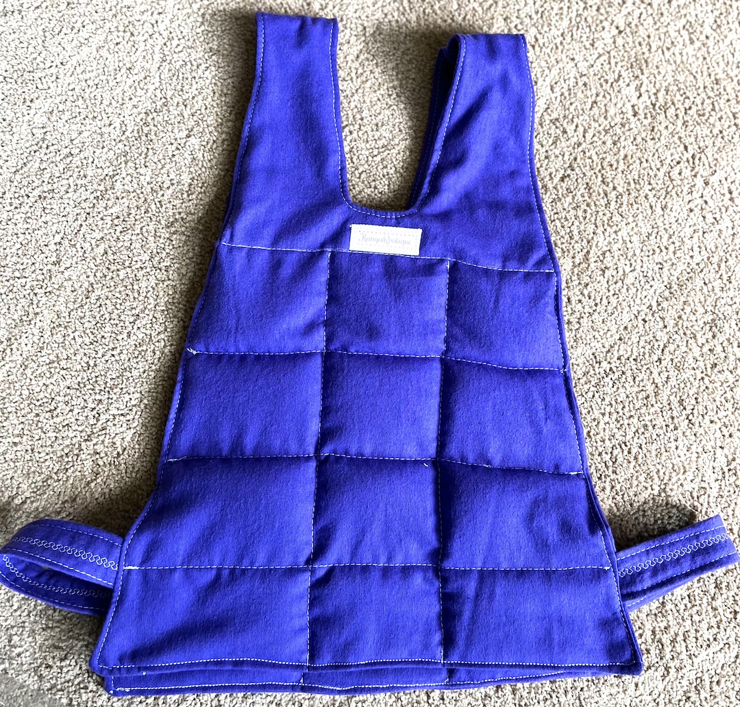 Weighted Vest Special Needs Sensory Calming Sleep Autism Adhd Spd - Etsy