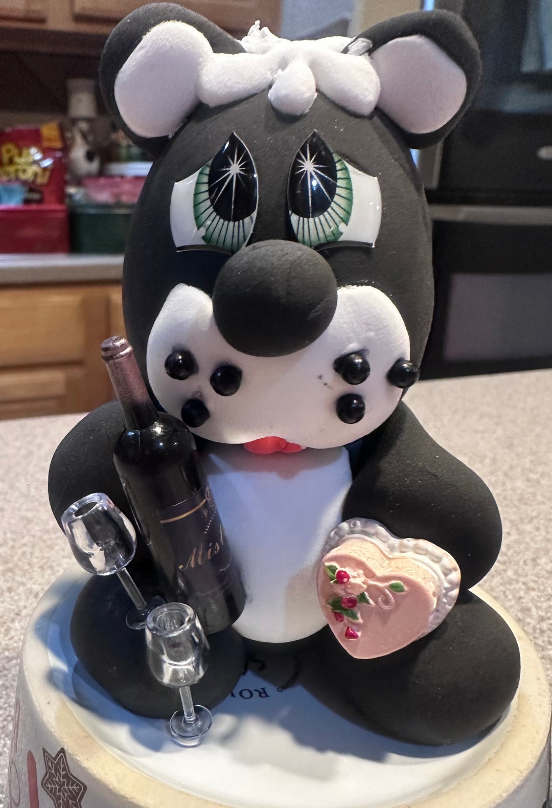 Skunk Clay Figure Boy ( Paulie) - Etsy