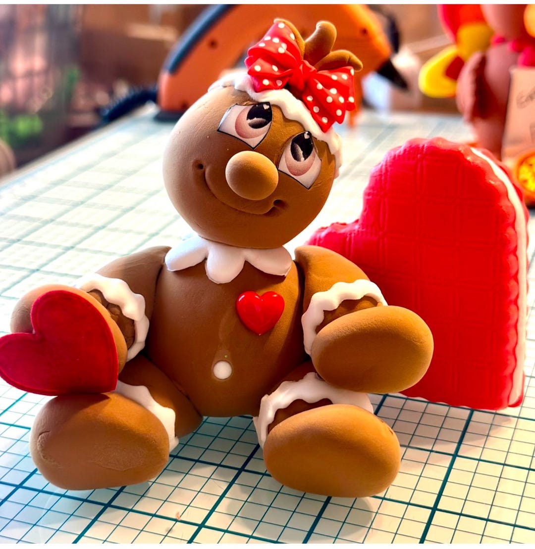 Kit: Gingerbread Valentines Kit - Etsy