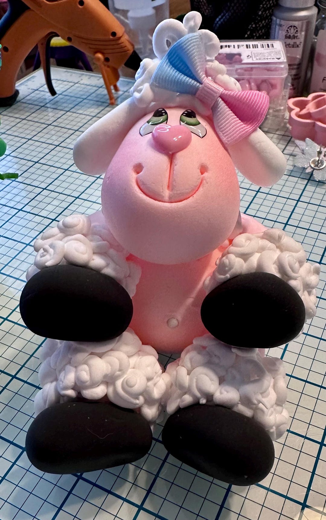 Sheered Clay Buddy Sheep - Etsy