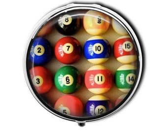 Billiards Pill Box - Etsy