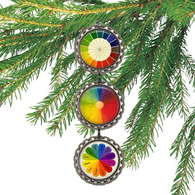 Vintage Color Wheel Pendant Necklace Artist Gift For Art Etsy vintage-color-wheel-pendant-necklace-artist-gift-for-art-etsy