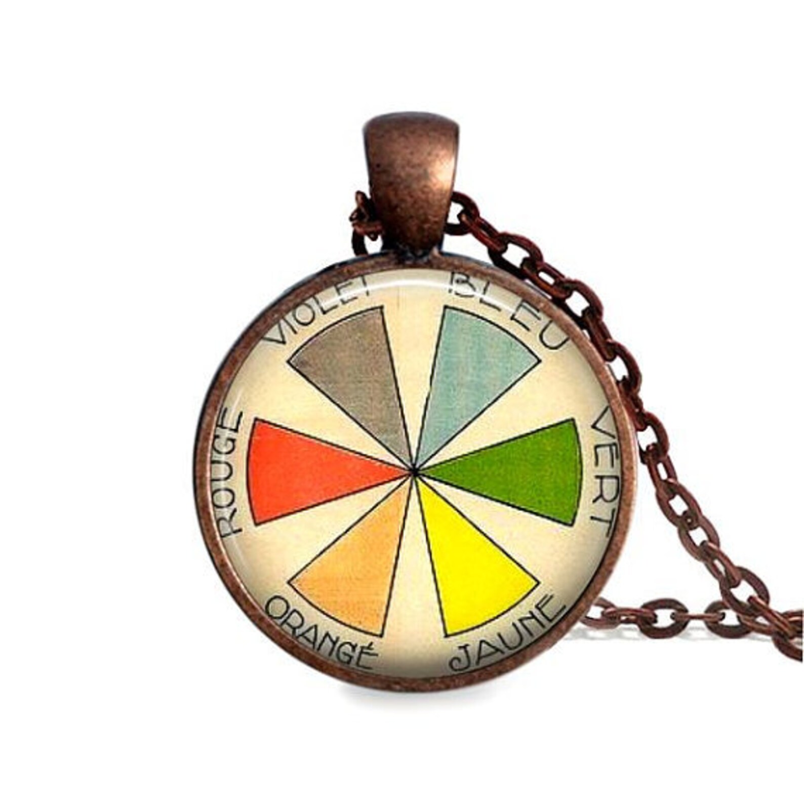 French Color Wheel Pill Box-custom Initial Pill Case-vintage - Etsy