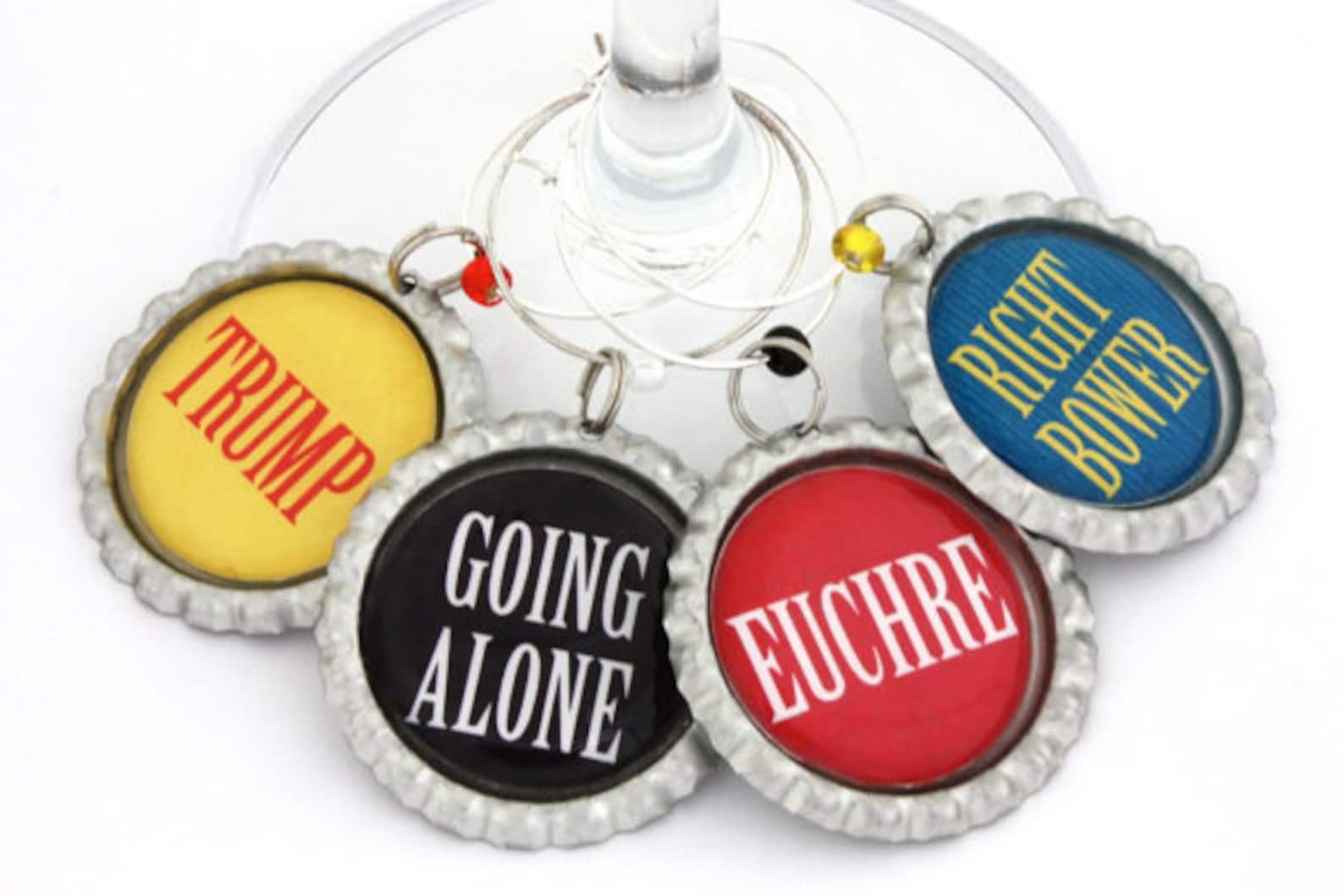 Euchre Ornament Euchre Party Favors Card Game Christmas | Etsy