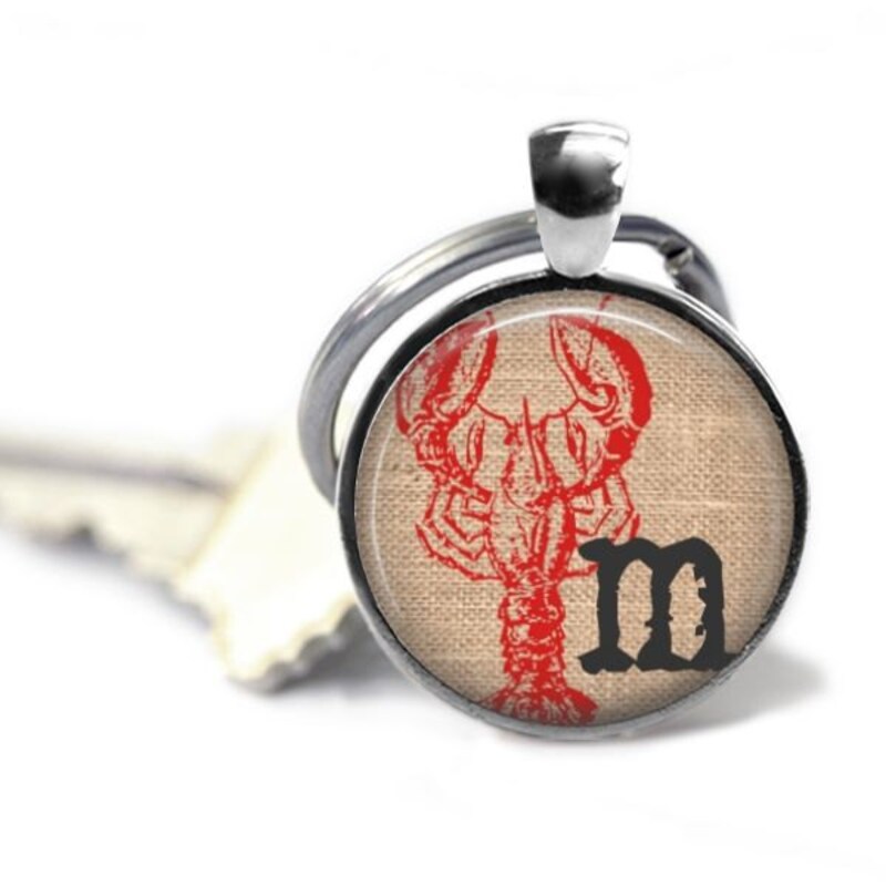 Preppy Keychain - Etsy