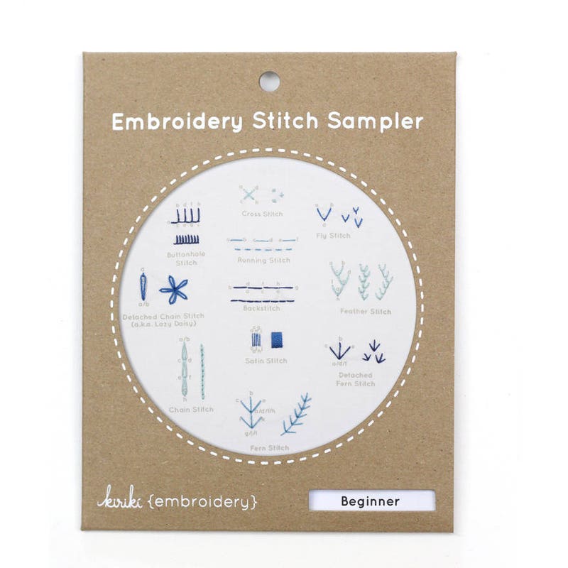 Embroidery Sampler - Etsy