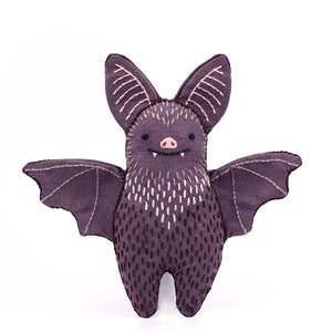 Bat - Embroidery Kit - Etsy