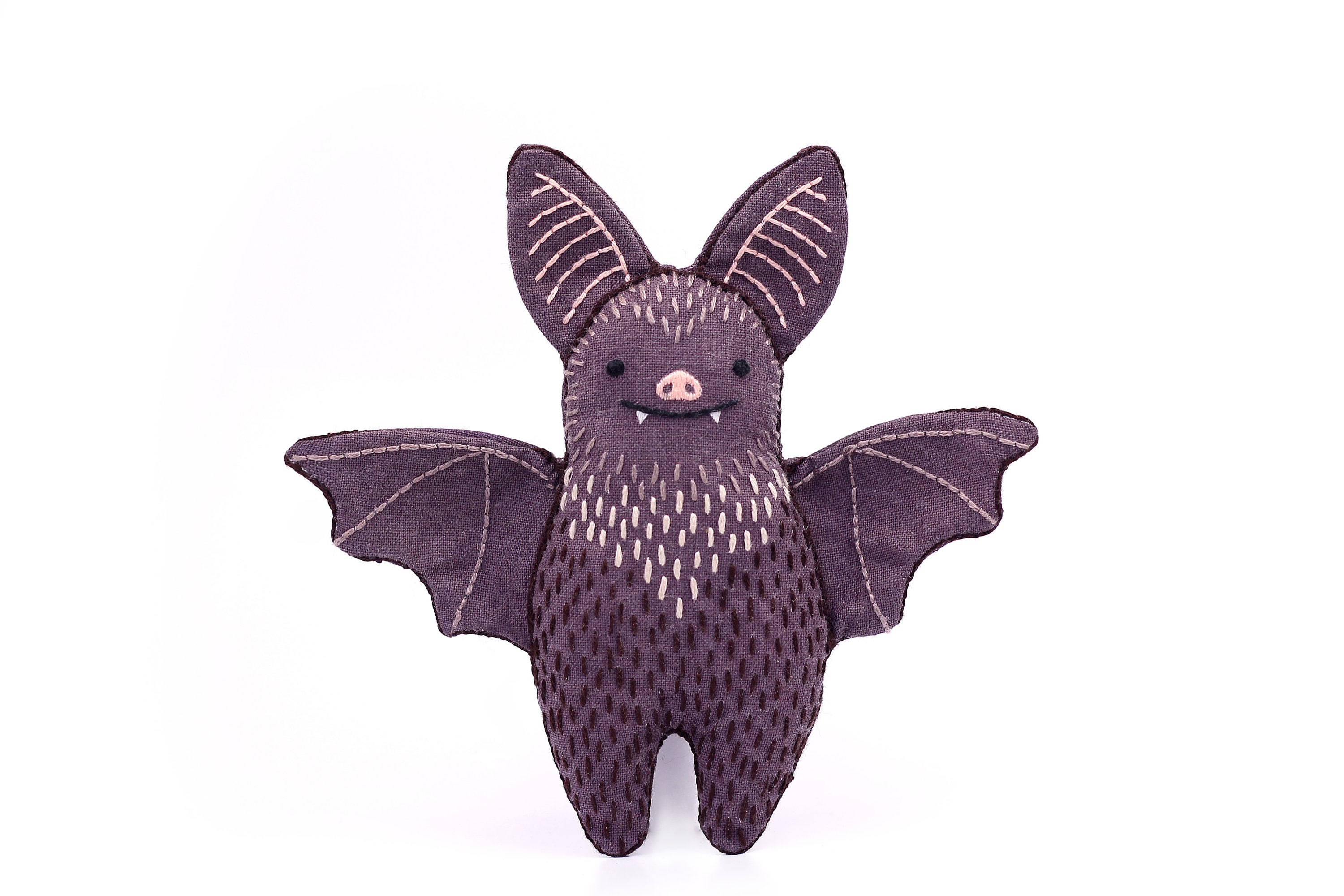 Bat - Embroidery Kit - Etsy