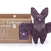 Bat - Embroidery Kit - Etsy
