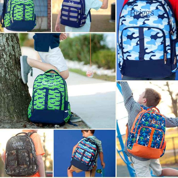 Monogram Backpack - Etsy