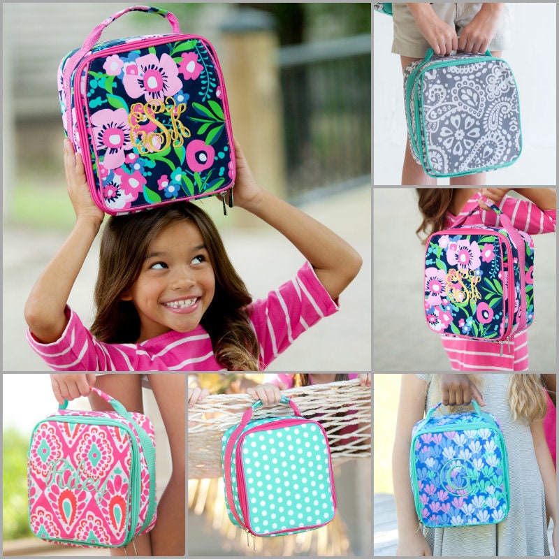 Lunch Box Personalized Lunch Box Monogram Lunch Box | Etsy