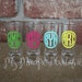 Monogram Shot Glass, Personalized Shot Glass, Custom Shot Glass, Cute ...