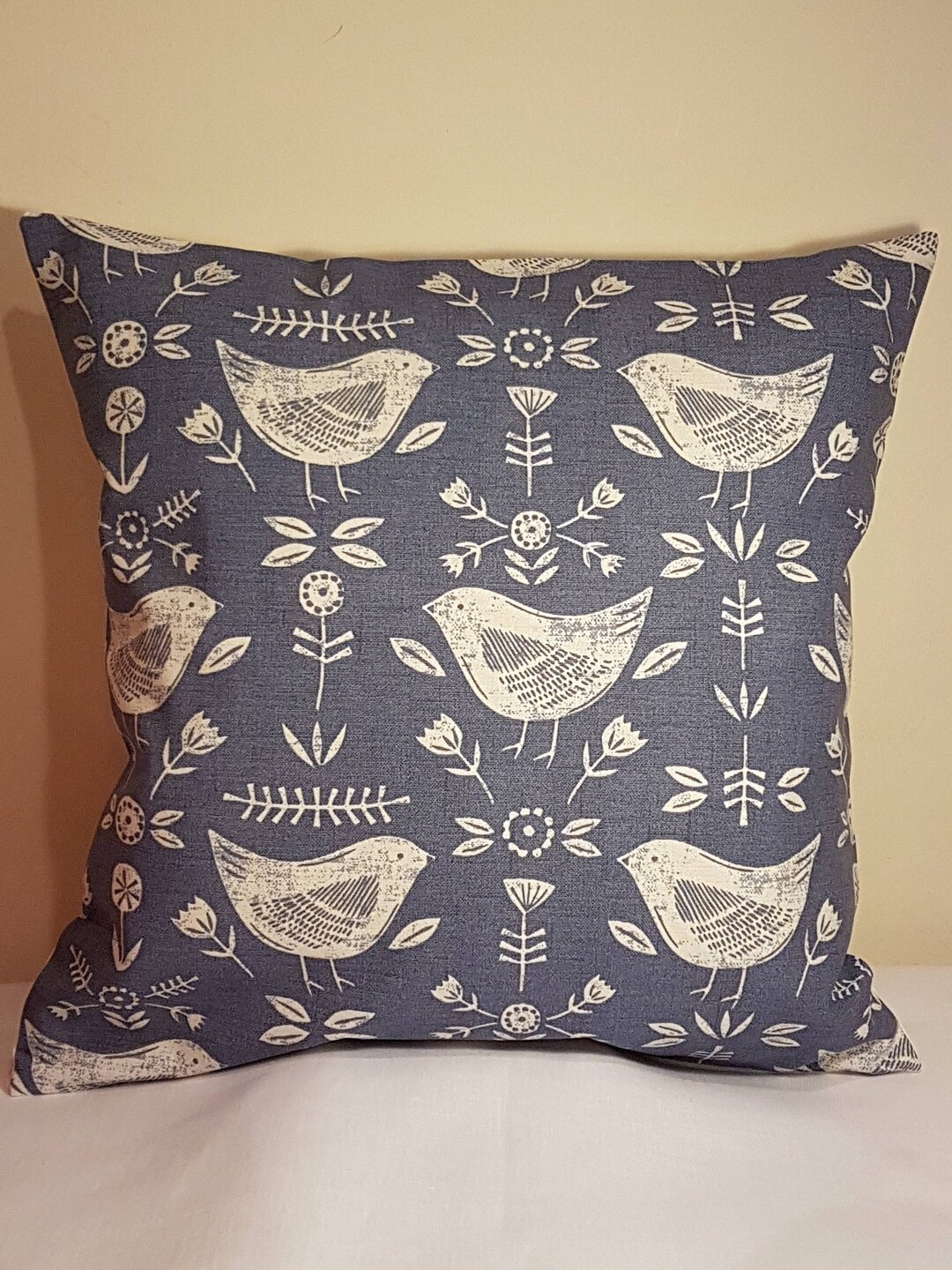 Cushion Cover Fryetts Narvik Handmade 16 Funky Hygge Scandinavian Blue ...