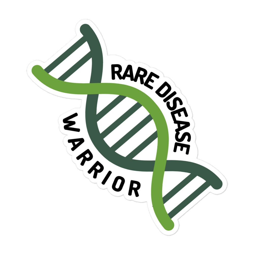 Rare Disease Warrior Sticker Chronic Illness Invisible Illness Laptop ...