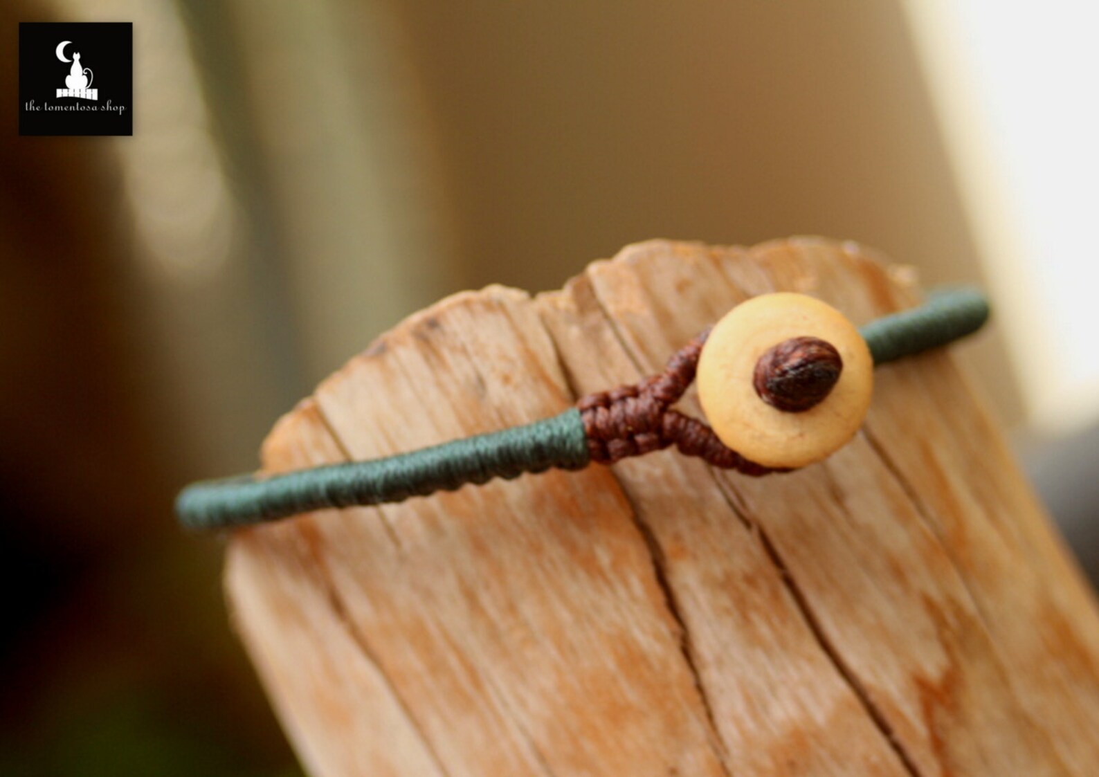 Macrame Minimal Mens Bracelet | Etsy