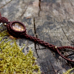 Dark Brown Macrame Slave Bracelet - Etsy