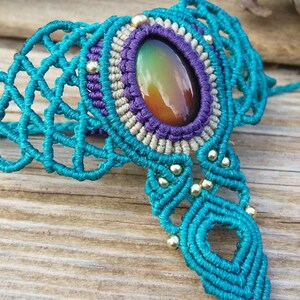 Color Changing Macrame Slave Bracelet - Etsy