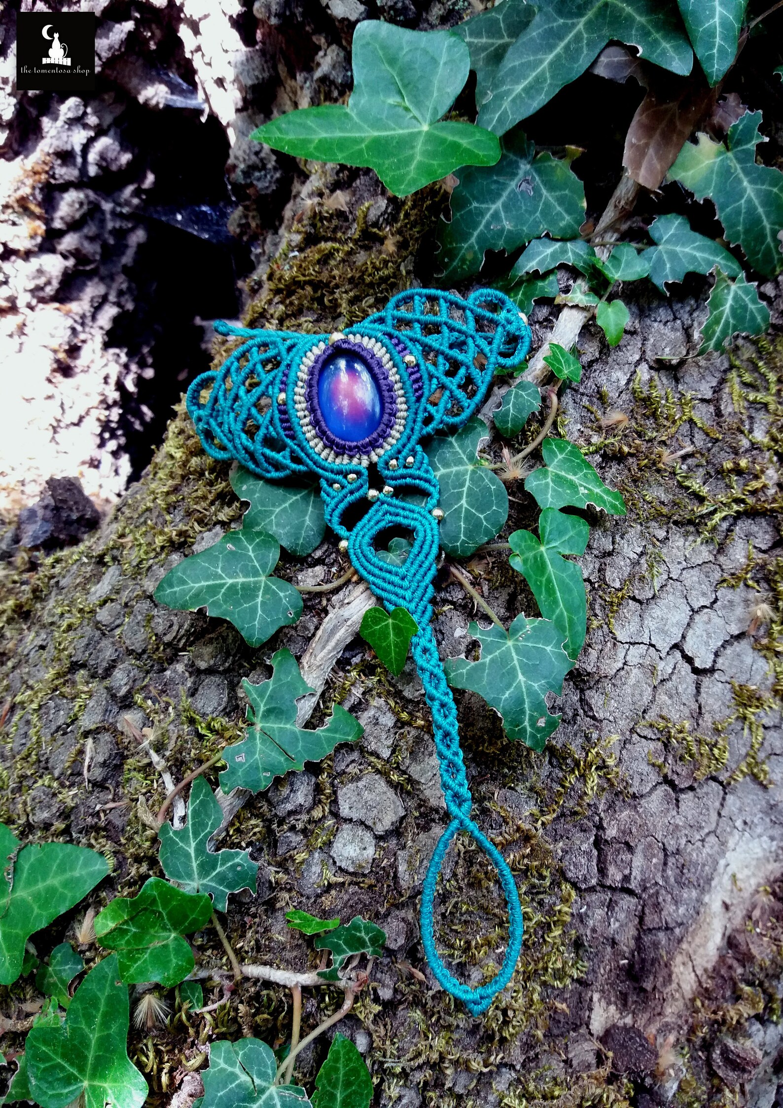 Color Changing Macrame Slave Bracelet - Etsy