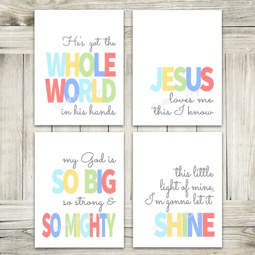 Books of the Bible. Christian Wall Art. Sunday School Decor. - Etsy