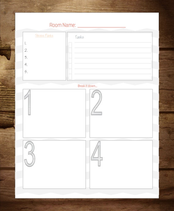 Home Projects Printable PDF - Etsy